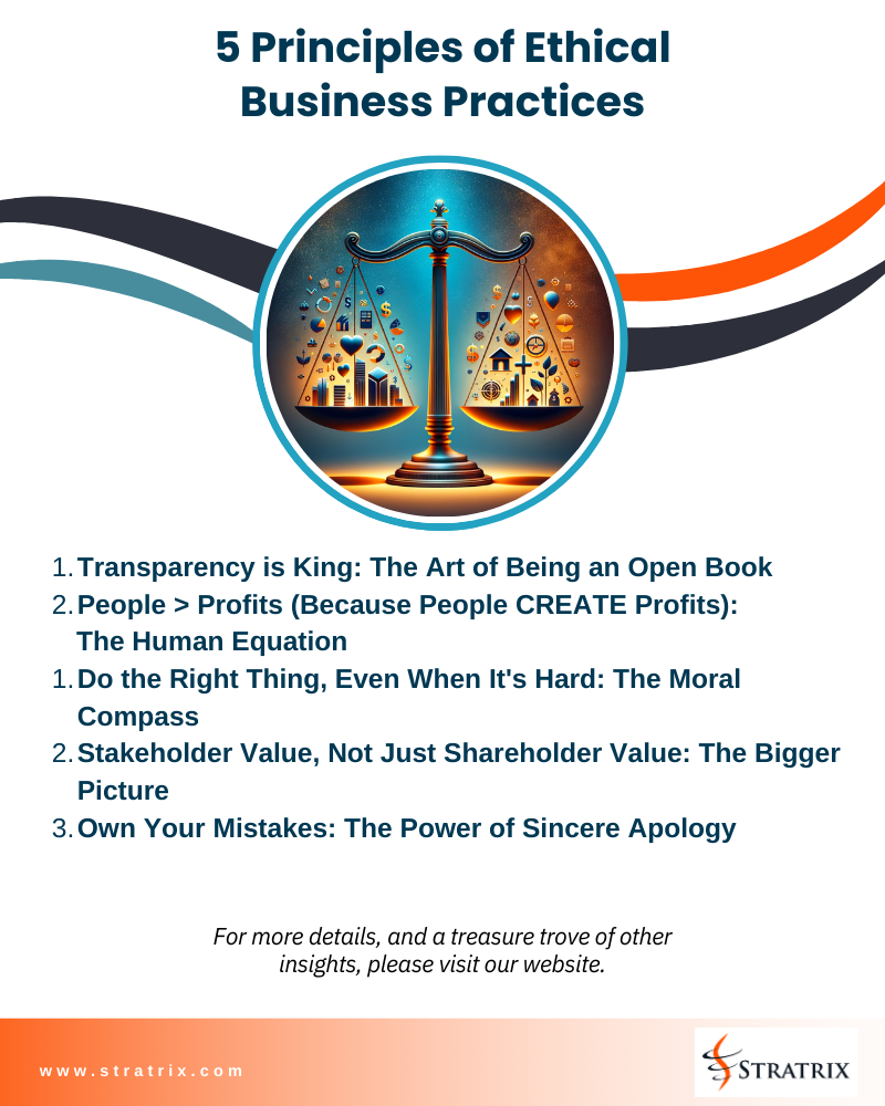 5 Principles of Ethical Business Practices