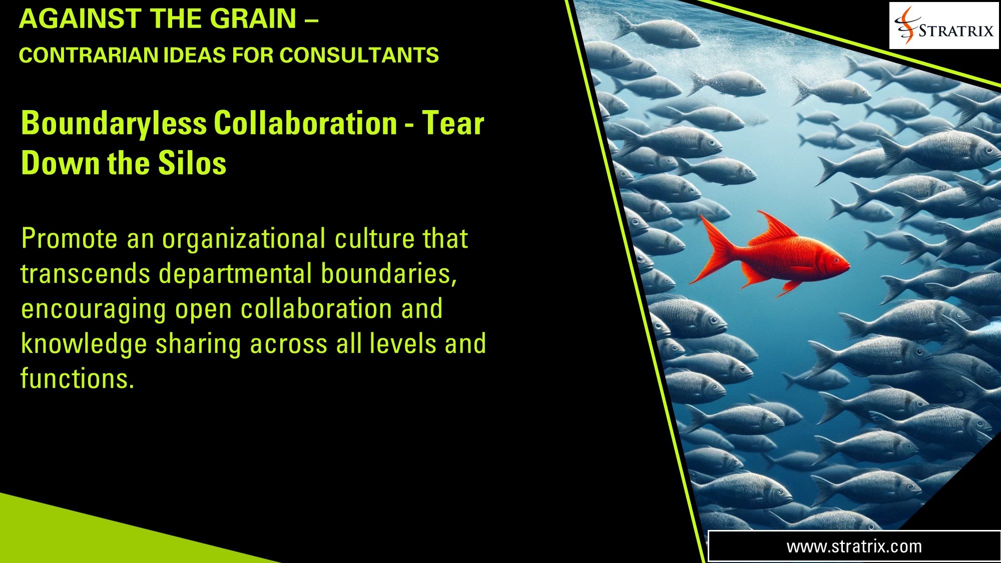 Boundaryless Collaboration - Tear Down the Silos