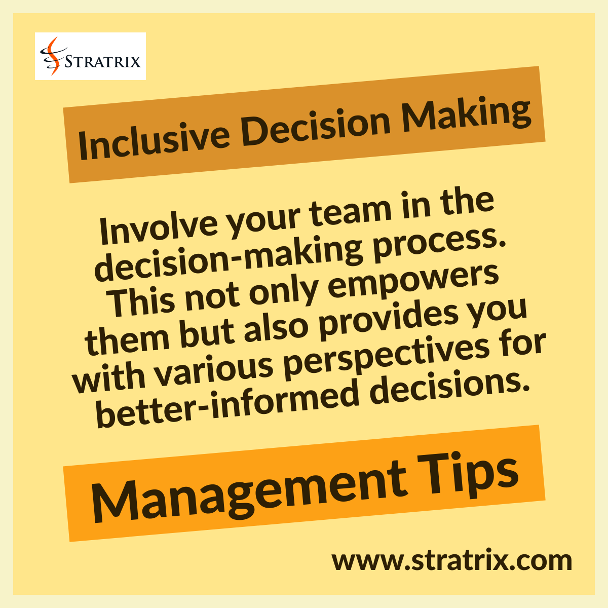 Inclusive Decision Making
