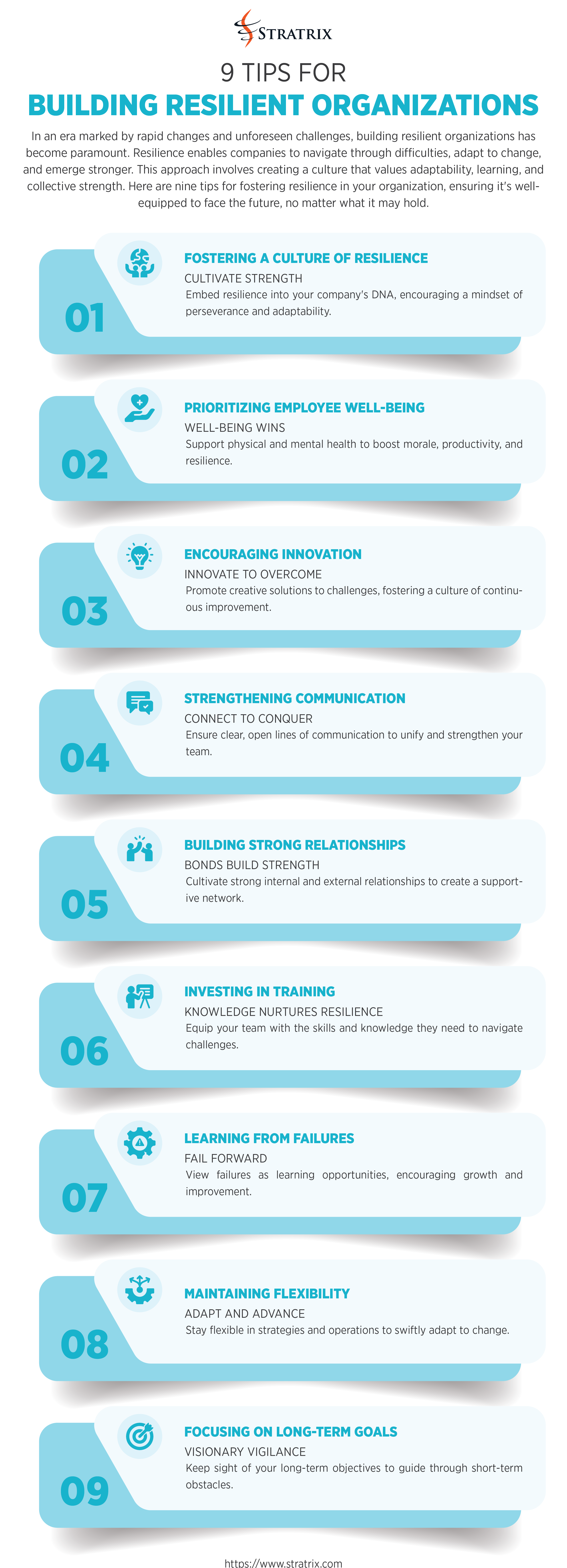 9 Tips for Building Resilient organizations