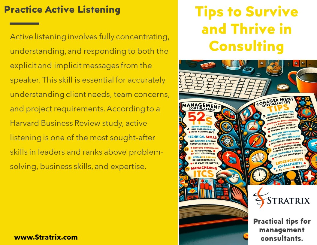 Practice Active Listening - Tips for Consultants
