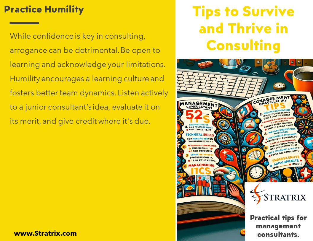 Practice Humility - Tips for Consultants