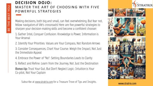 Decision Dojo: Master the Art of Choosing with Five Powerful Strategies