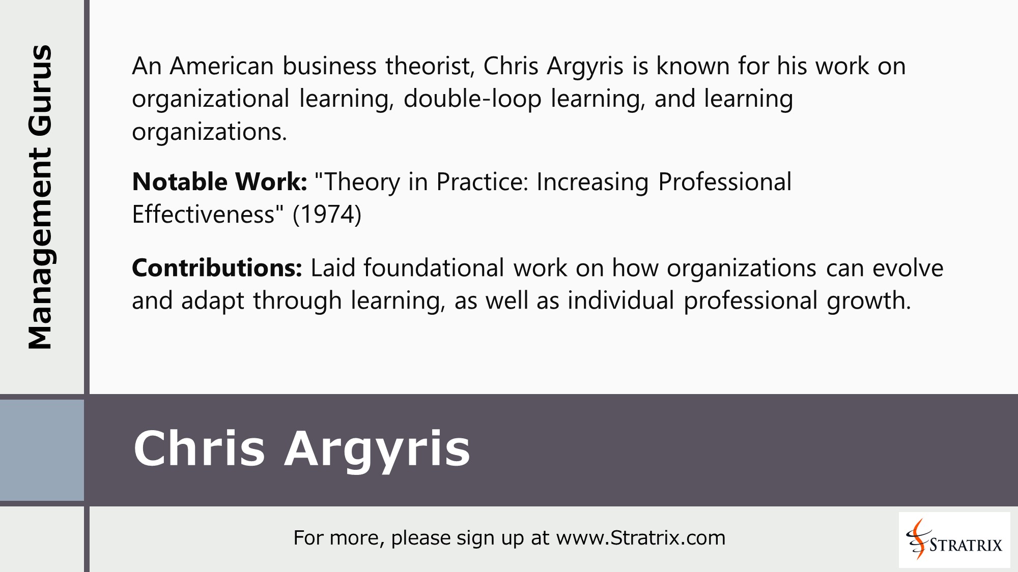 Chris Argyris