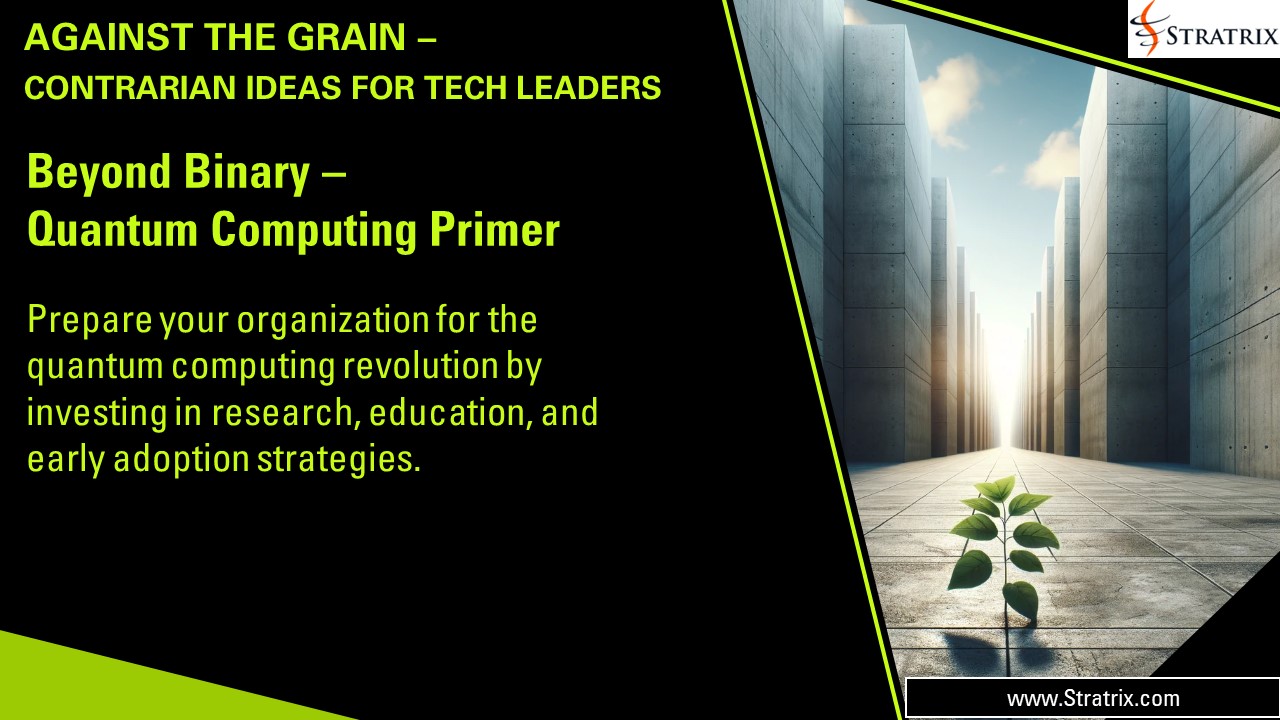 Beyond Binary - Quantum Computing Primer: